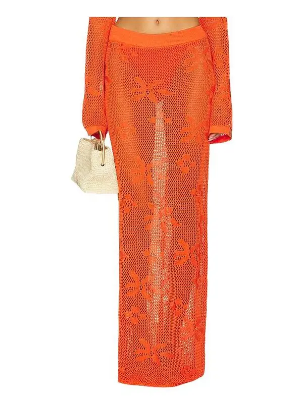 SNDYS Terra Maxi Skirt - Volcanic