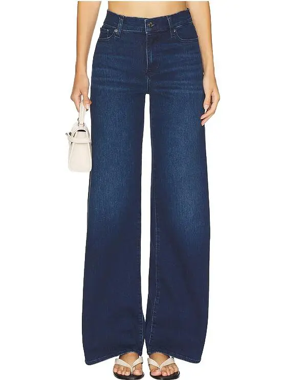 FRAME Le Slim Palazzo Long Jeans - Keepsake