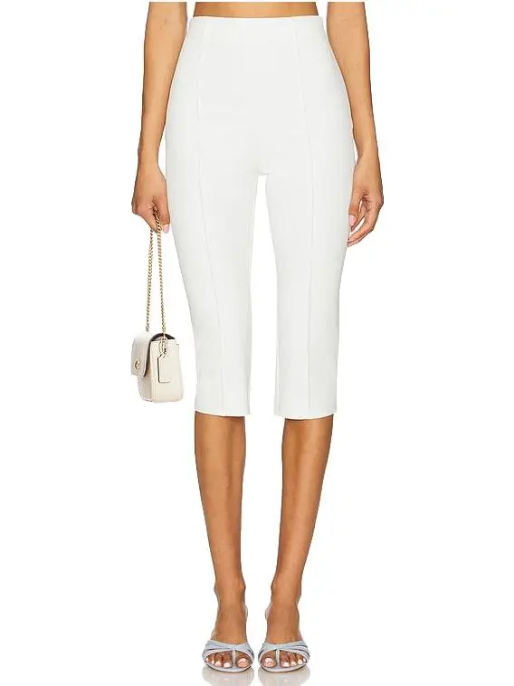 LOVERS AND FRIENDS Cindy Cropped Capri Pant - White