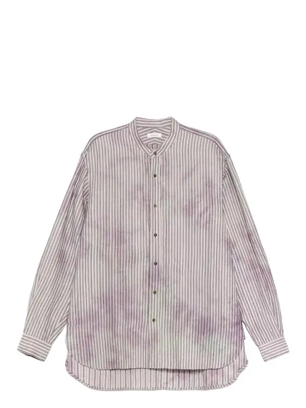 CALMLENCE Striped Shirt - Pink