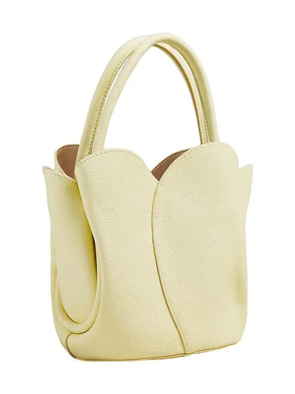 MELIE BIANCO Tulip Top-handle Crossbody Tote - Light Yellow