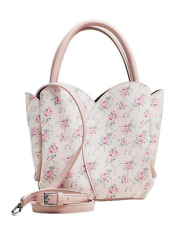 MELIE BIANCO Tulip Top-handle Crossbody Tote - Pink