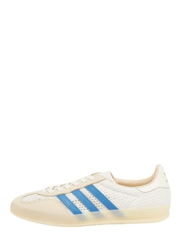 Adidas Gazelle Indoor Sneaker - Off White/blue/warm Vanilla