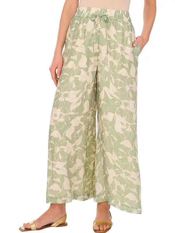 Vince Camuto Pull On Pants - Eucalyptus