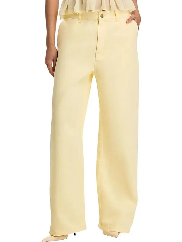 Ronny Kobo Matteo Pants - Yellow