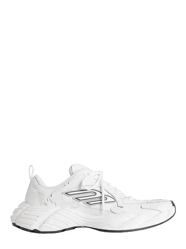 Balenciaga Lace-up Sneakers - Gris/noir