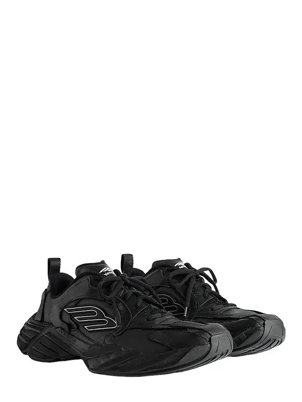 Balenciaga Lace-up Sneakers - Noir