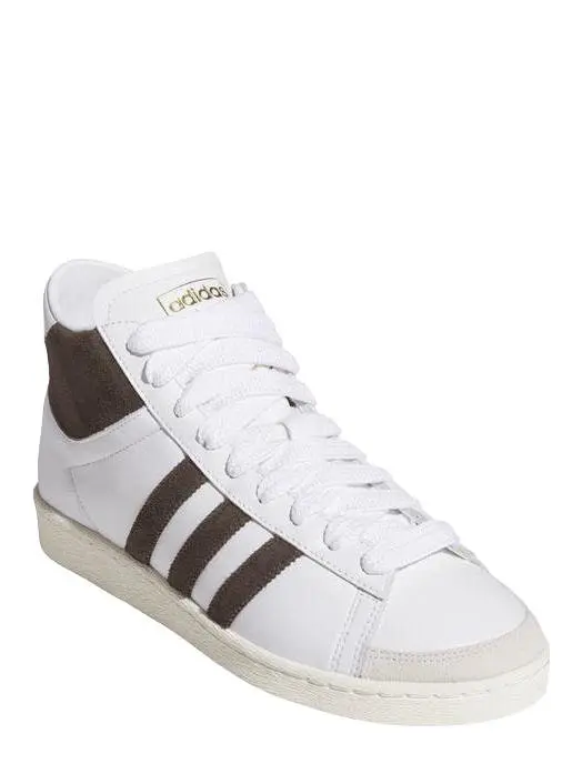 Adidas Gender Inclusive Jabbar Hi Sneaker - White/coffee/off White