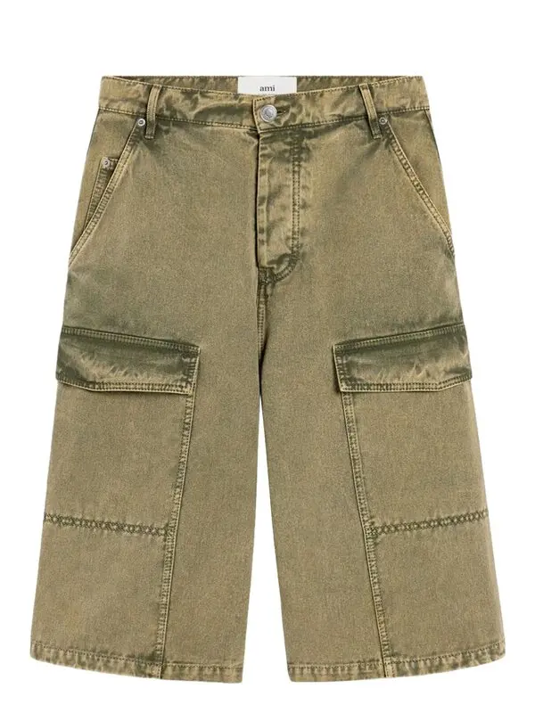 Ami Cargo Shorts - Laurel