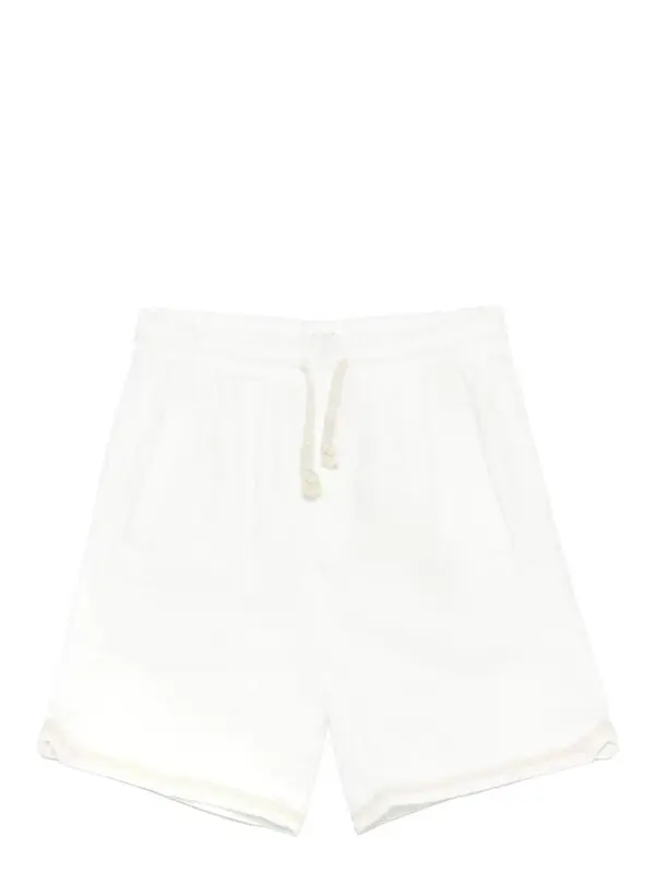 Eleventy Linen Shorts - White
