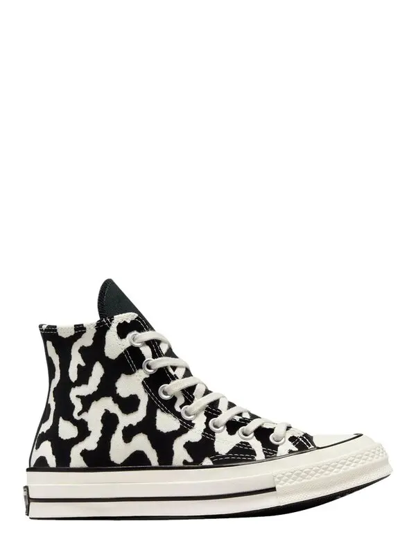 CONVERSE Chuck 70 High Leopard Remix - Black