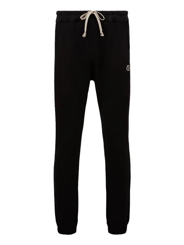 Moncler X Rick Owens Fleece Joggers - Black