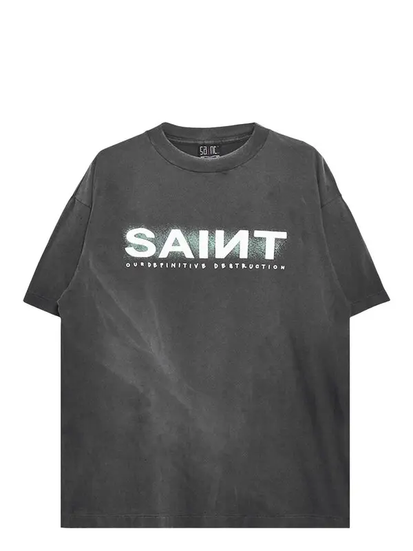 SAINT MXXXXXX Saint Short-sleeve Tee - Black