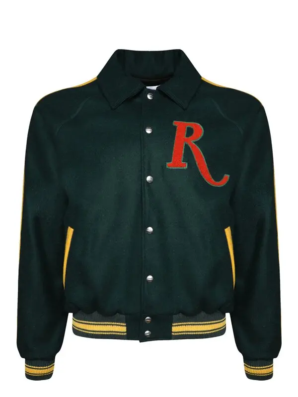 Rhude Varsity Jacket - Green