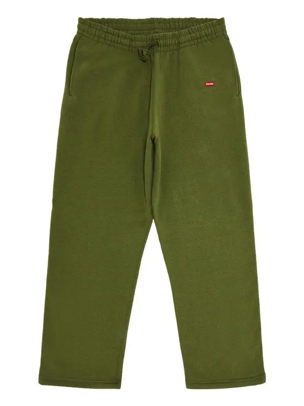Supreme Small Box Drawcord Sweatpant 'olive - Green
