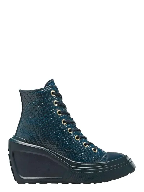 CONVERSE Chuck 70 De Luxe Wedge Platform High Top Sneakers - Teal