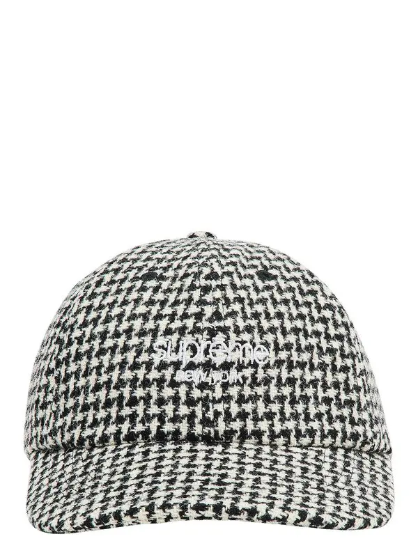 Supreme Harris Tweed 6-panel Hat - White