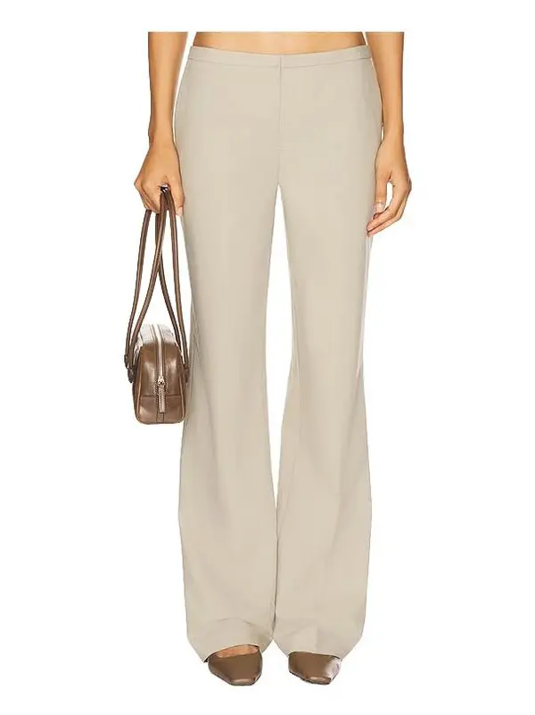 EAVES Colby Low Rise Trouser - Beige