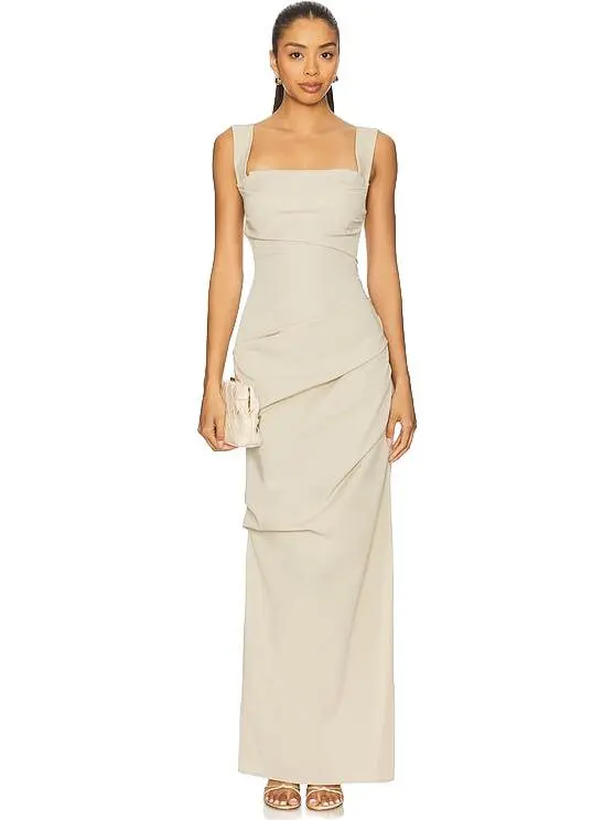 Paris Georgia Raf Dress - Neutral