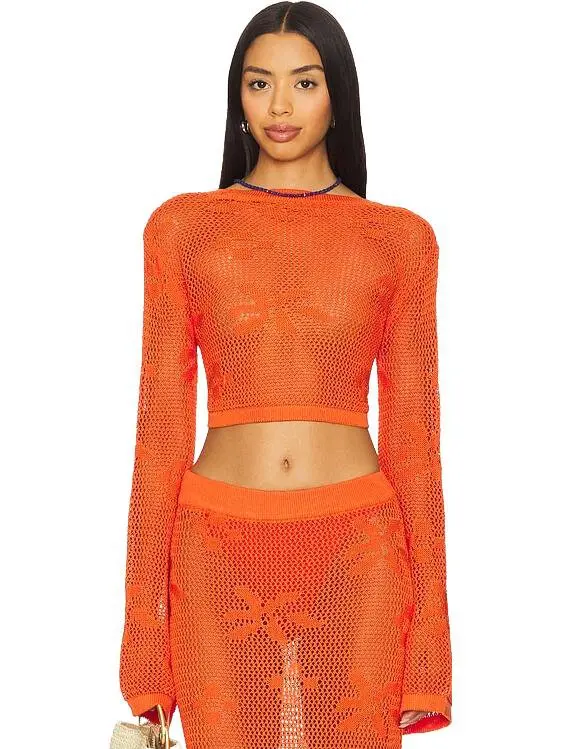 SNDYS. Terra Reversible Top - Orange