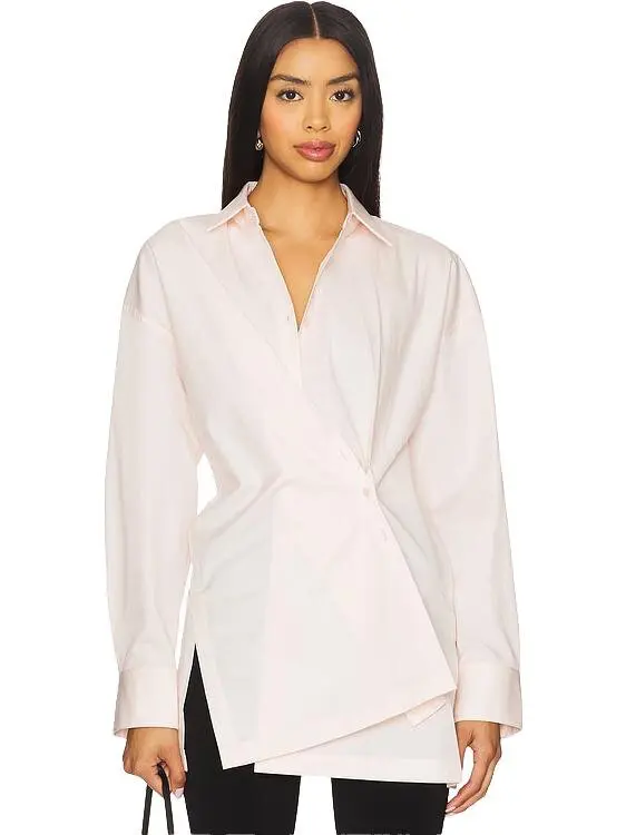 EAVES Lo Reworked Shirt - Blush