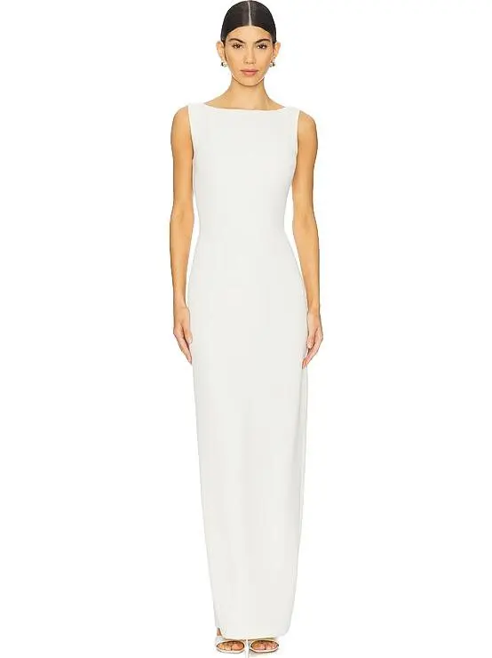 L'academie Giselle Maxi Dress - Ivory