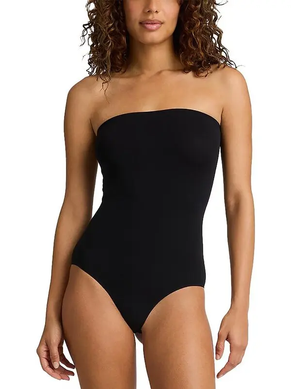 Commando Ballet Strapless Bodysuit - Black