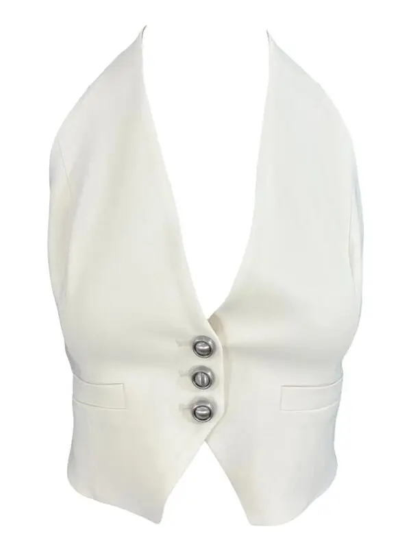Pinko Waistcoat - White