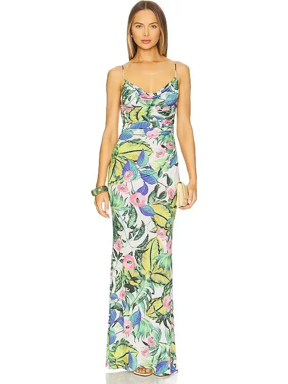 Katie May Beth Gown - Tropical Palm