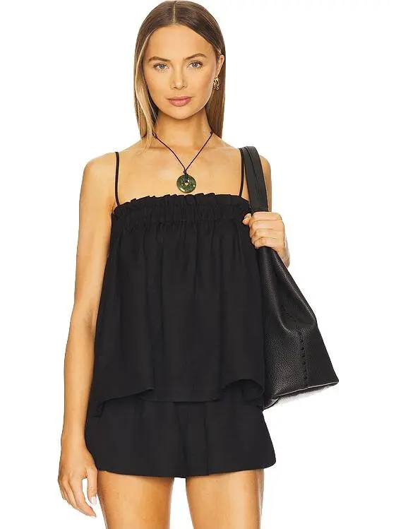LOVERS AND FRIENDS Millie Top - Black