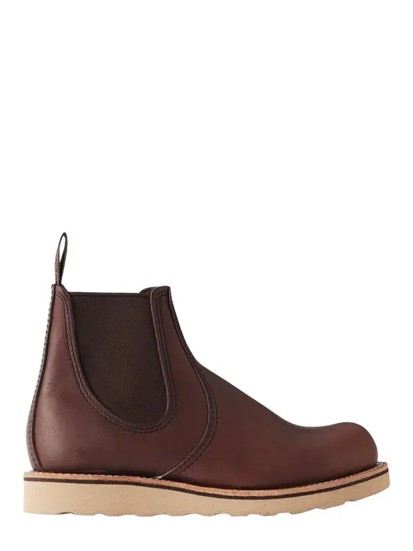 Red Wing 3190 Leather Chelsea Boots - Brown