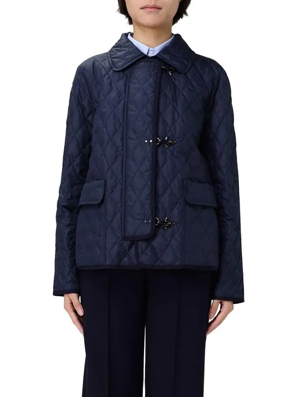 FAY Quilted Jacket - Blue