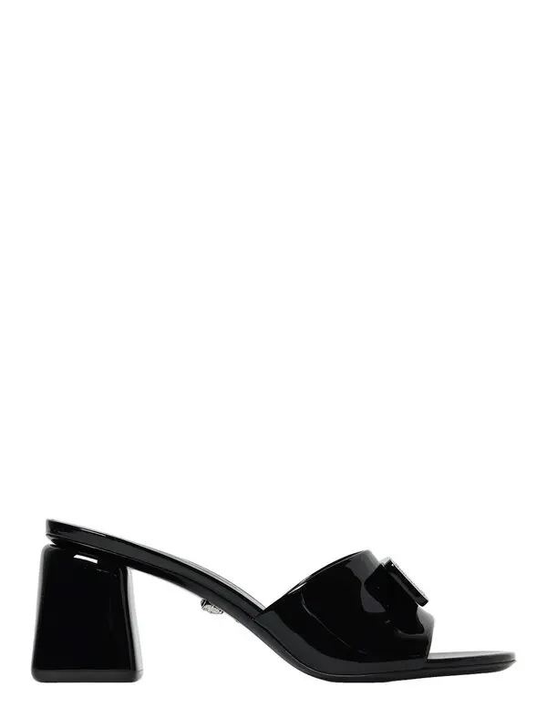 Versace Heeled Sandal - Black
