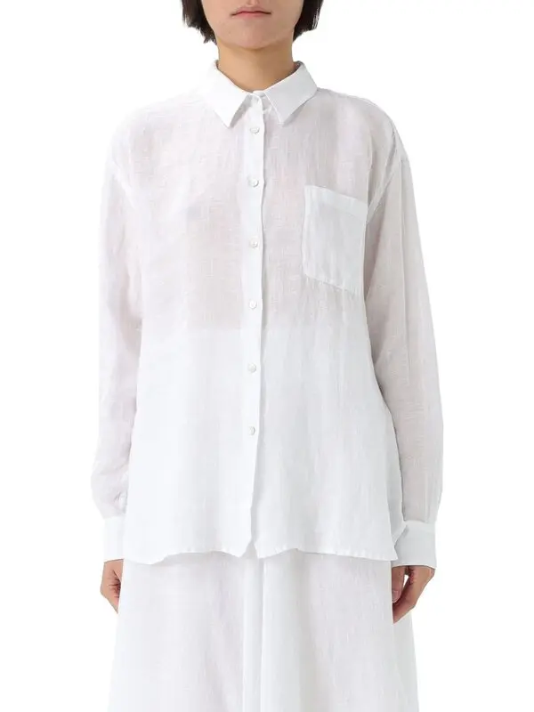 120% Lino Shirt - White