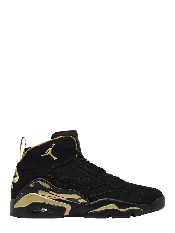 JORDAN Mvp Metallic Gold Sneakers - Black