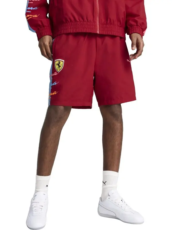 PUMA Scuderia Ferrari Miami Limited Edition T7 7" Shorts - Red
