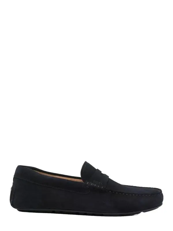 BOSS Suede Loafers - Blue