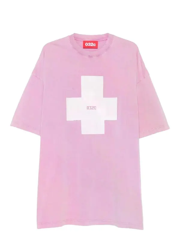 032C Point Zero T-shirt - Faded Pink