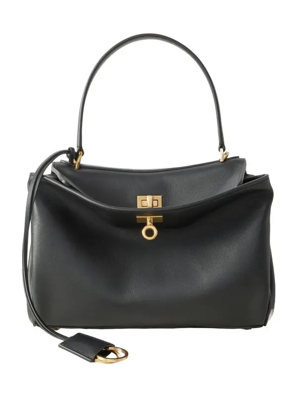 Balenciaga Rodeo Small Leather Tote - Black