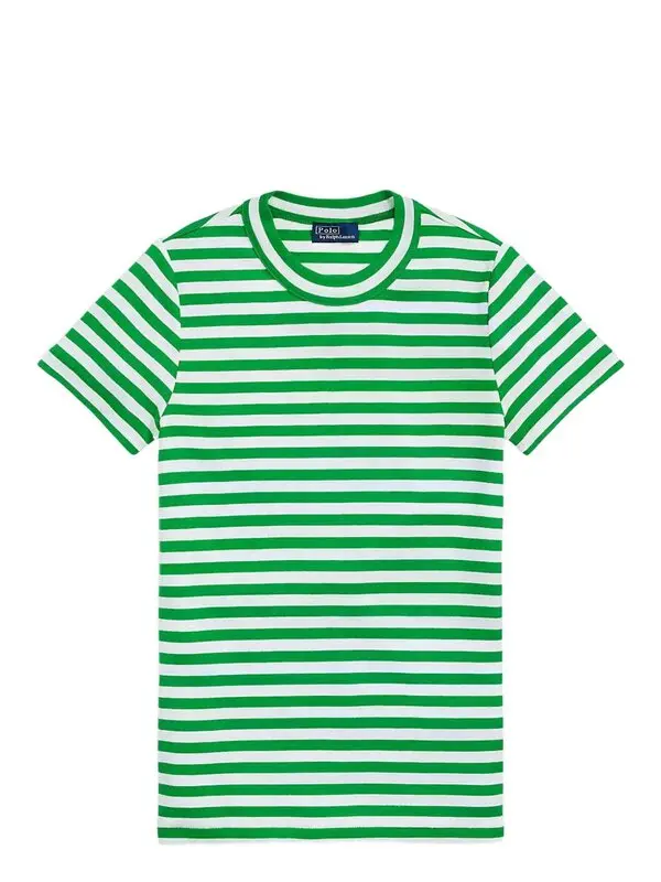 Polo Ralph Lauren Striped Crew-neck T-shirt - Green