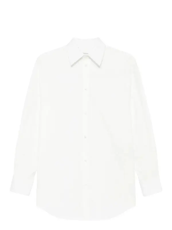 Saint Laurent Poplin Shirt - White