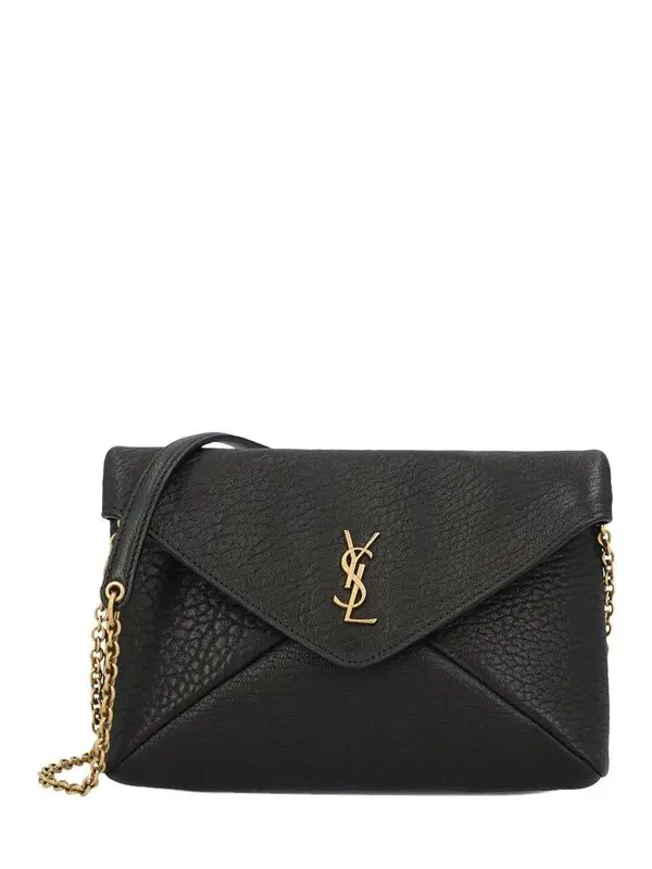 Saint Laurent Large Solferino Bag - Black