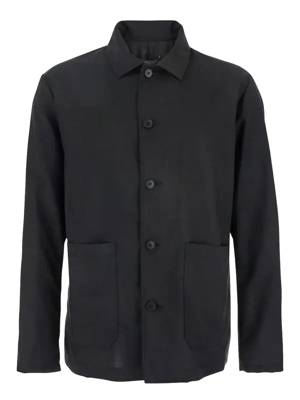 LOW BRAND Wool Jacket - Black