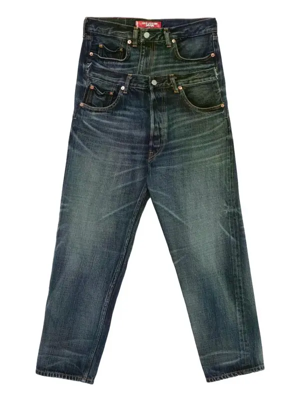 Junya Watanabe Double-waist Jeans - Blue