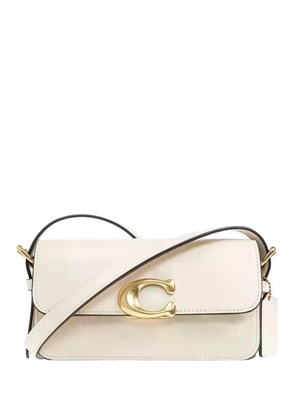 COACH® Logo-plaque Shoulder Bag - Neutrals