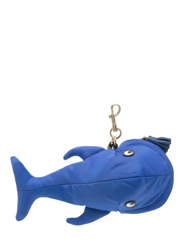 ANYA HINDMARCH Wale Pouch Charm - Blue