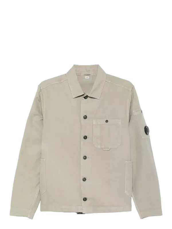 C.P. COMPANY Lens-detail Overshirt - Green