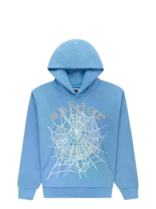 SP5DER Og Web V2 Hoodie - Blue