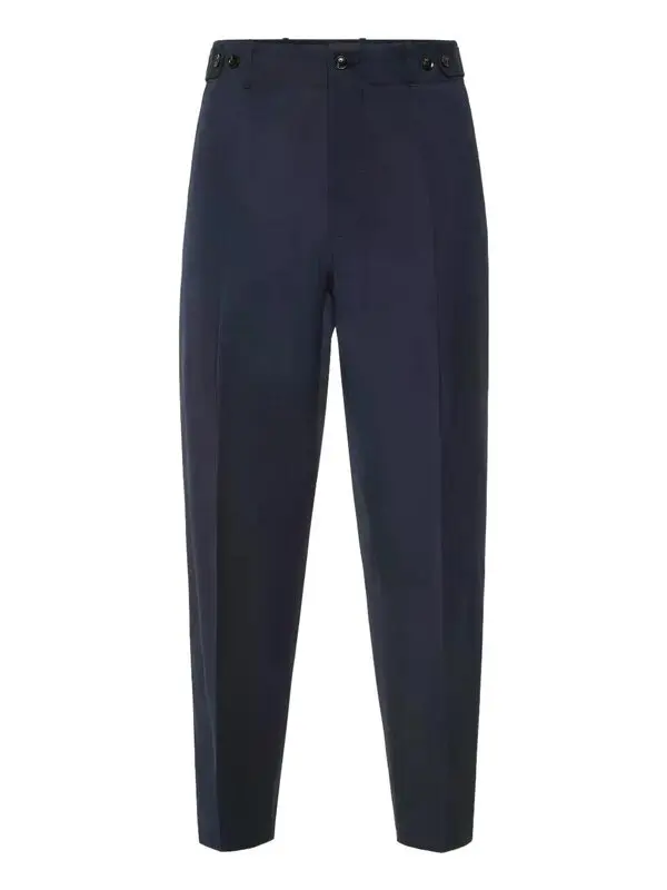 Philipp Plein Classic Fit Tapered Trousers - Blue