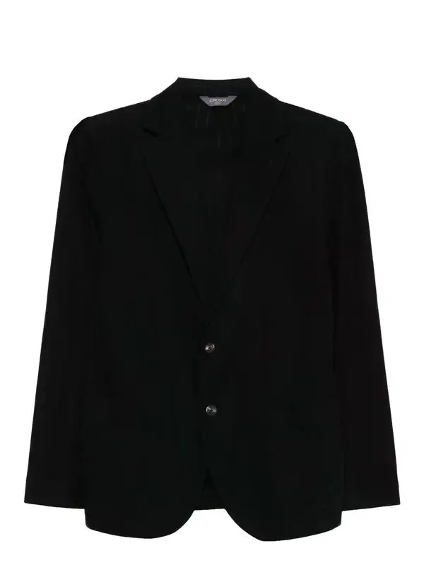 CIRCOLO 1901 Knitted Blazer - Black